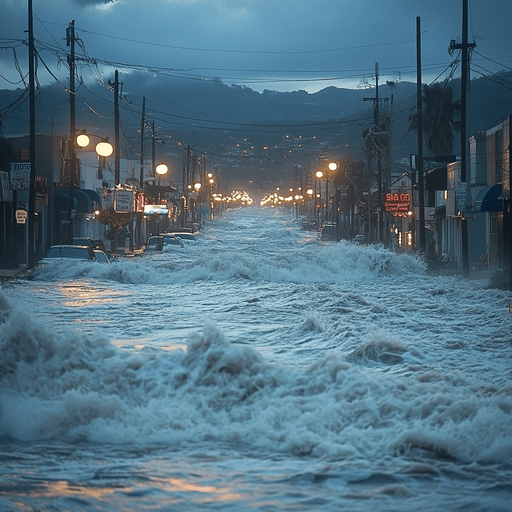 Ventura California Rogue Waves Challenge Beachgoers Safety
