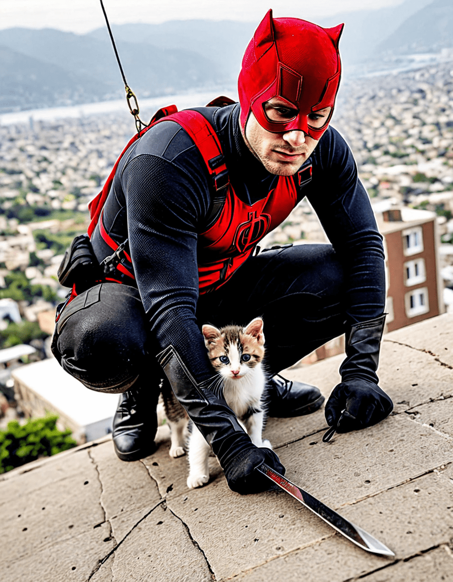 Daredevil Inspires With Fearless Stunts And Heroic Acts