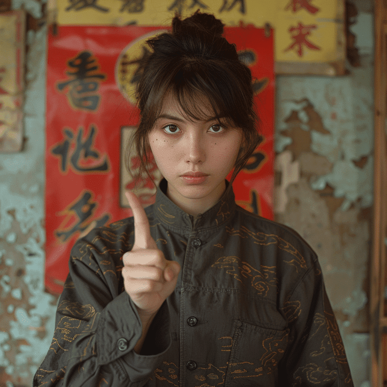 Chinese Middle Finger: A Global Insult