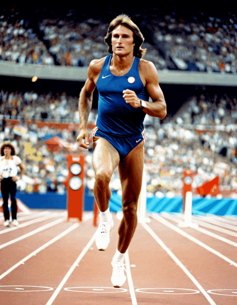 Bruce Jenner Olympics Triumphs In The Decathlon