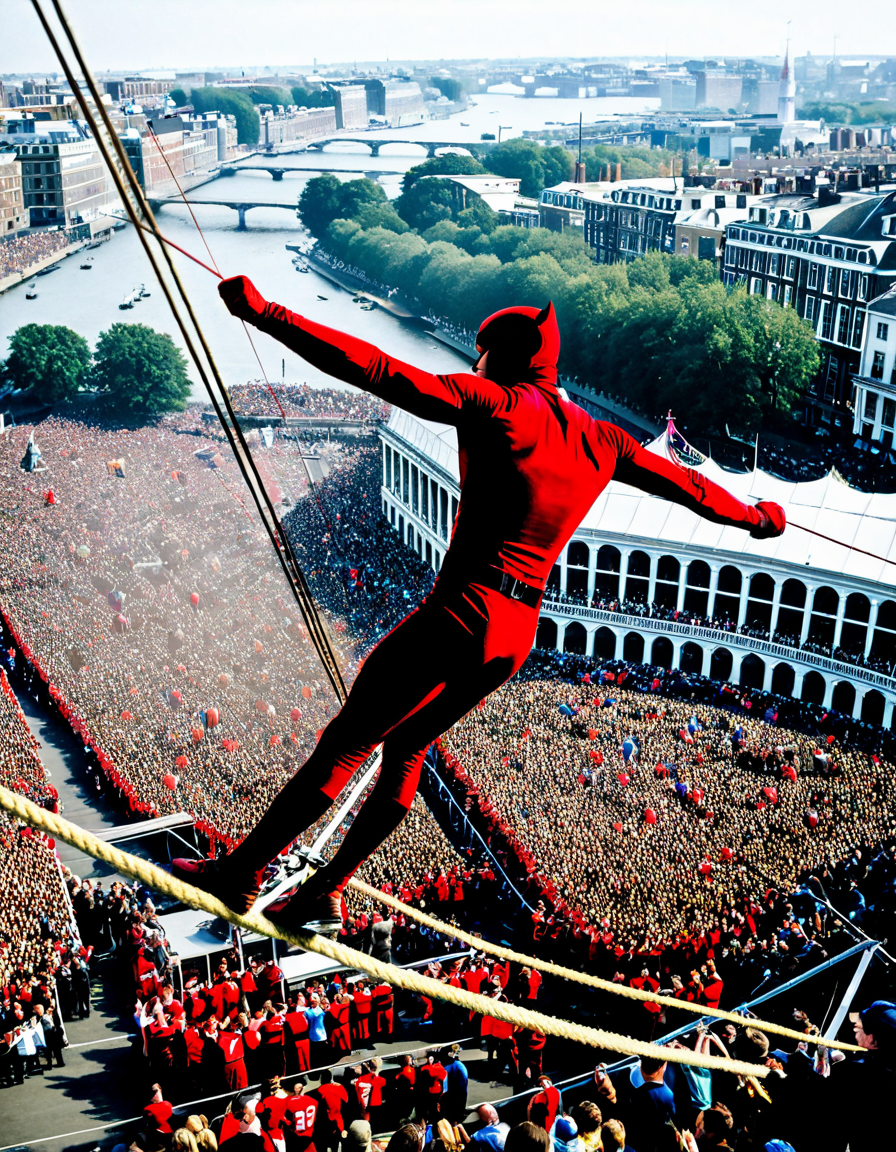 Daredevil Inspires With Fearless Stunts And Heroic Acts