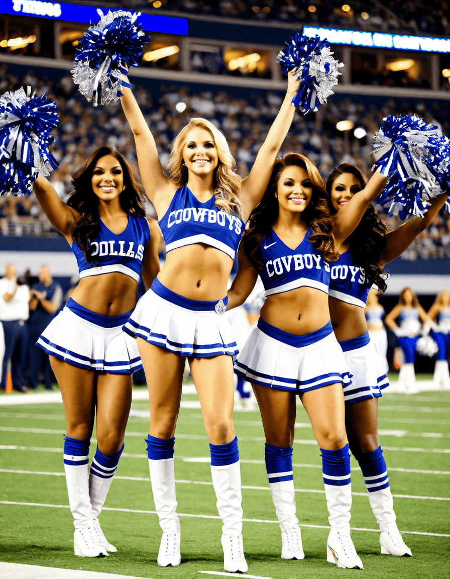 Dallas Cowboys Cheerleaders Shine As Icons Of Excellence